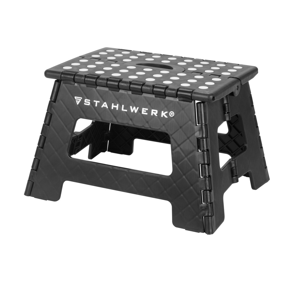 Klapptritt KT-2 ST mit 150 kg Tragkraft Faltbarer Tritthocker